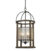 Cal Lighting Mission 4 Light Round Chandelier - Rustic Lighting & Fans