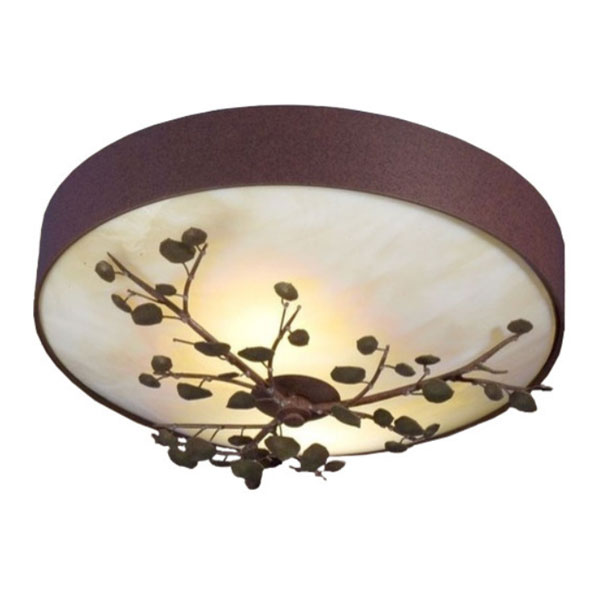 Colorado Dallas Metal Ceiling Light - 3D Aspen - Rustic Lighting & Fans