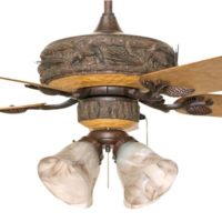 Copper Canyon Timber Creek Ceiling Fan - Rustic Lighting & Fans