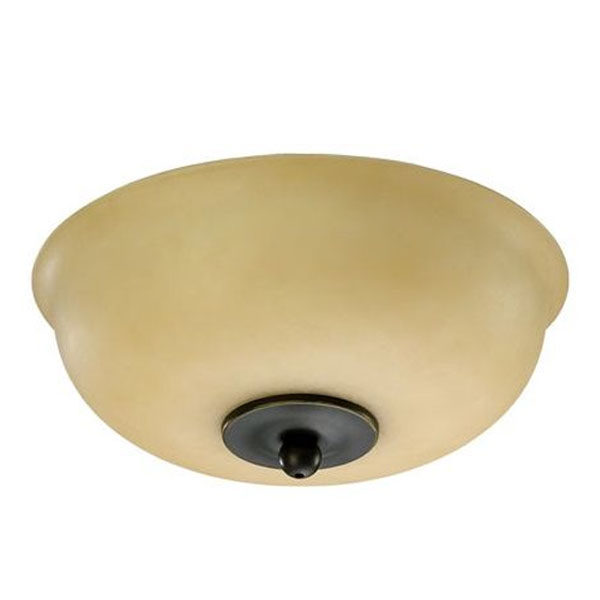 Quorum Amber Scavo Glass Bowl Light Kit - Old World - Rustic Lighting ...