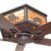 Copper Canyon Craftsman Western Ceiling Fan - Rustic Lighting and Fans