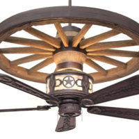 Copper Canyon Craftsman Western Ceiling Fan - Rustic Lighting and Fans