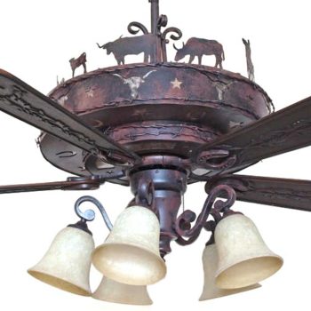 Forest Breeze Ceiling Fan - Rustic Lighting & Fans