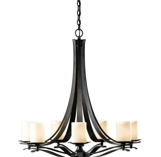 Hubbardton Forge Large Chandelier - Rustic Lighting & Fans