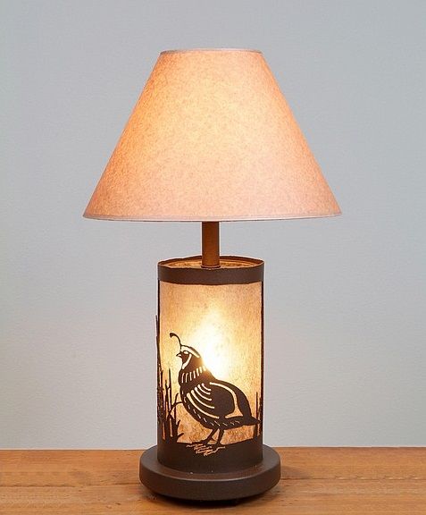 Western Quail - Rustic Lighting & Fans