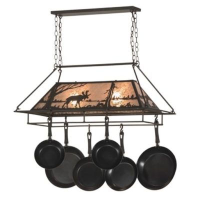 Pot Racks - Rustic Lighting & Fans