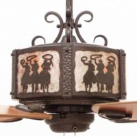 Copper Canyon Craftsman Western Ceiling Fan - Rustic Lighting and Fans