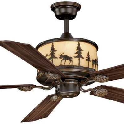 Forest Breeze Ceiling Fan - Rustic Lighting & Fans