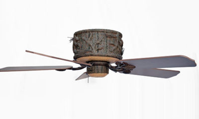 Forest Breeze Ceiling Hugger Fan by Rustic Lighting and Fans