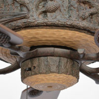 Forest Breeze Ceiling Hugger Fan by Rustic Lighting and Fans