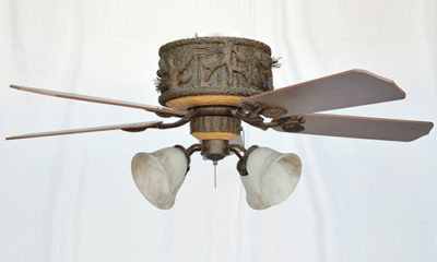 Forest Breeze Ceiling Hugger Fan by Rustic Lighting and Fans