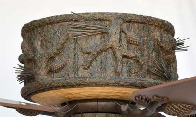 Forest Breeze Ceiling Hugger Fan by Rustic Lighting and Fans