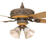Forest Breeze Outdoor Ceiling Fan - Rustic Lighting and Fans