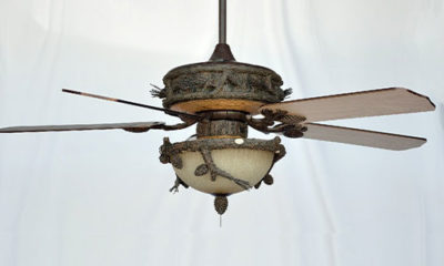 Forest Breeze Ceiling Fan - Rustic Lighting & Fans