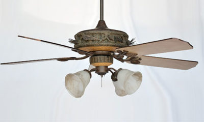 Forest Breeze Ceiling Fan - Rustic Lighting & Fans