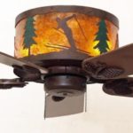 Copper Canyon Mountainaire Rustic Hugger Ceiling Fan