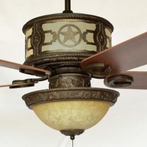 Copper Canyon Sheridan Leather Ceiling Fan - Kiva Select - Rustic ...