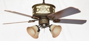 Copper Canyon Sheridan Bronze Ceiling Fan - Rustic Lighting and Fans