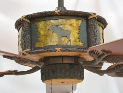 Copper Canyon Timber Creek Ceiling Fan - Rustic Lighting & Fans