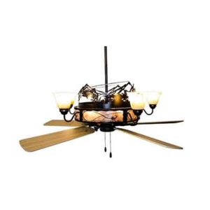 San Juan Fly Fishing Ceiling Fan - Rustic Lighting and Fans