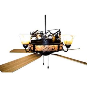 San Juan Fly Fishing Ceiling Fan - Rustic Lighting and Fans