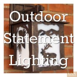 Outdoor Statement Lighting -Outdoor Statement Lighting Rustic Lighting ...