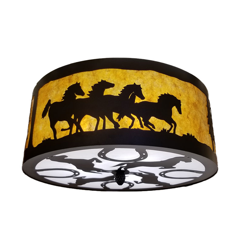 Western and Ranch Lighting - Rustic Lighting & Fans